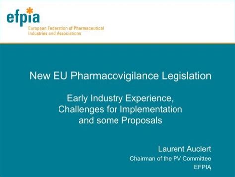 New Eu Pharmacovigilance Legislation