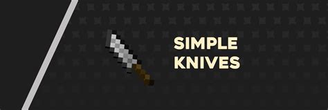 Knife In Minecraft At Travis Poteete Blog