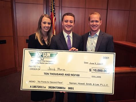 Law Student Wins Top Gun National Mock Trial Championship News