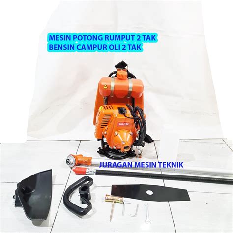 Jual Mesin Brush Cutter Babat Rumput 2 Tak Gendong 328 Mesin Potong Rumput Shopee Indonesia