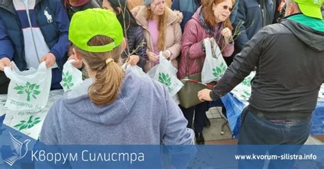 Гората бг подарява дръвчета в Силистра Кворум Силистра