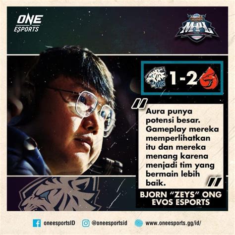 EVOS Takluk Zeys Aura Punya Potensi Besar ONE Esports Indonesia