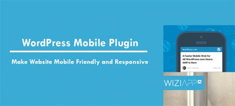 WordPress Mobile Plugin For Mobile Friendly Websites Template Sell