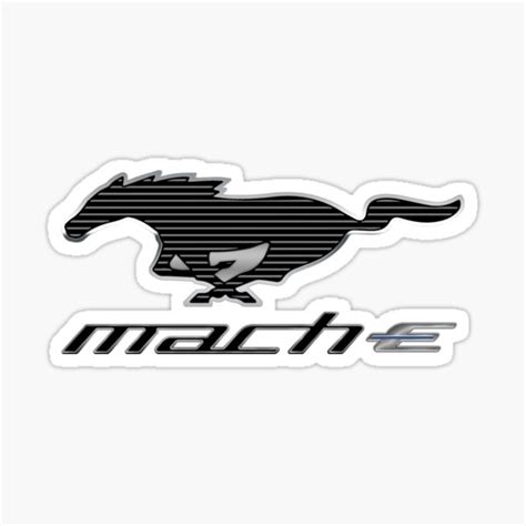 Mach E Stickers Redbubble