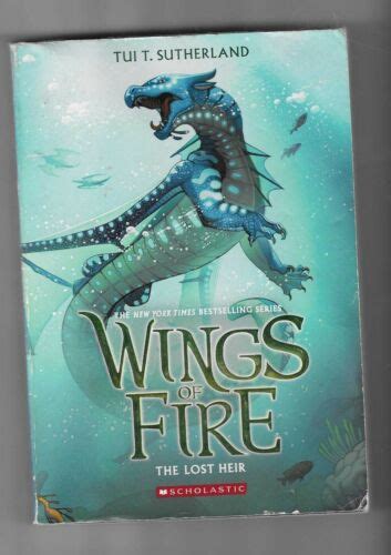 Wings Of Fire Series 2 The Lost Heir By Tui T Sutherland 2013