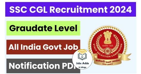 Ssc Cgl Recruitment 2024 Notification Out For 17727 Posts Apply Online