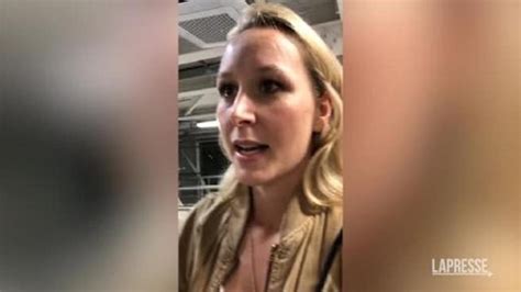 La Nipote Di Le Pen A Lampedusa Sostengo Il Governo Italiano Ue E
