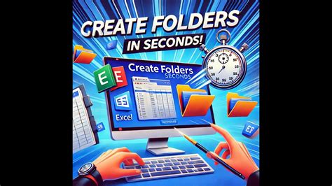 How To Create Multiple Folders In Seconds Using Excel And Notepad Youtube