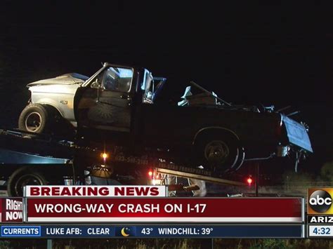 3 Injured In Wrong Way Crash On I 17