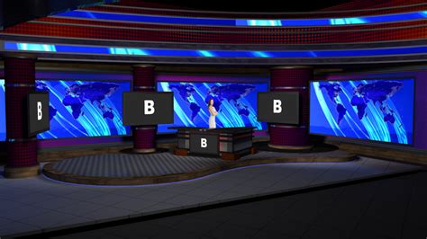 Virtual Set Volume 6 VMix US BROADCAST