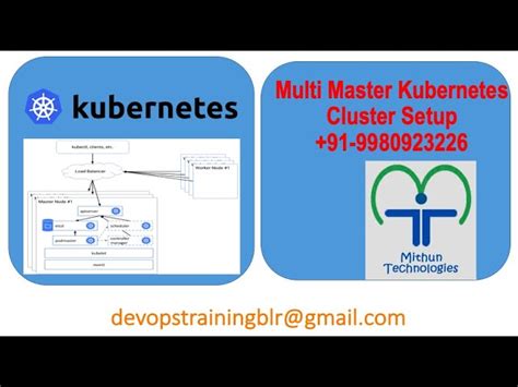 Setting Up A Multi Master Kubernetes Cluster With Kubeadm Galaxyai Galaxyai