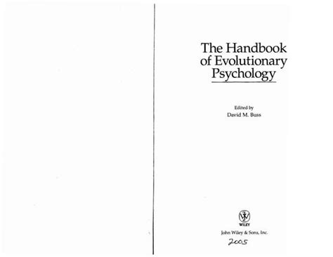 Evolutionarypsychology Perspectivespdf