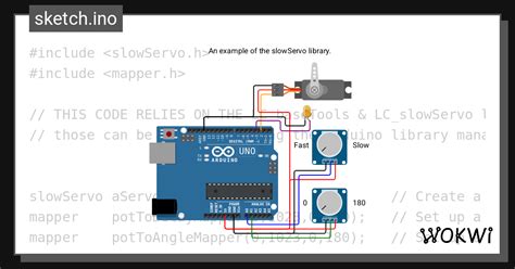 Slow Servo Copy Wokwi Esp32 Stm32 Arduino Simulator