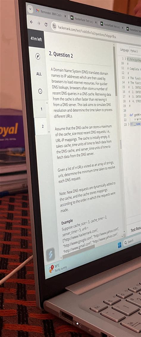 Solved Question 2A Domain Name System DNS Translates Chegg Com