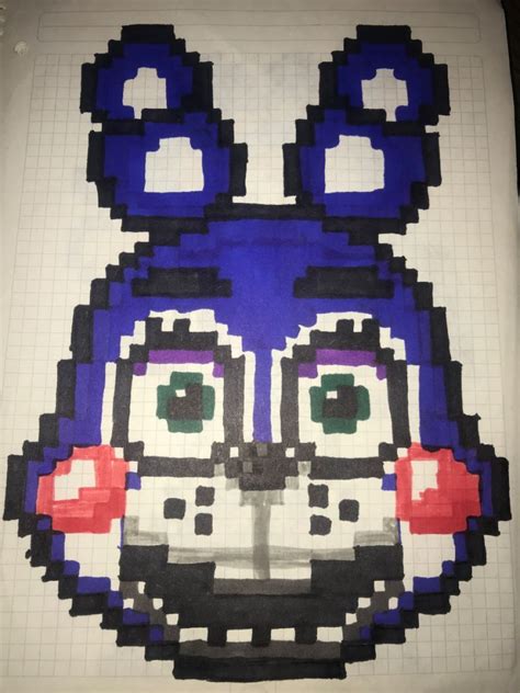 Pixel Art Toy Bonnie Mario Characters Disney Characters Fictional