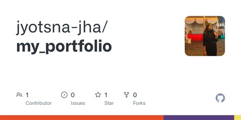 Github Jyotsna Jhamyportfolio