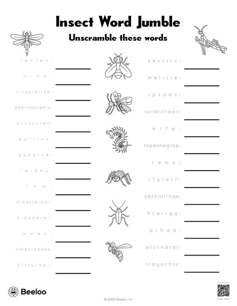 Insect Educational Games National Education