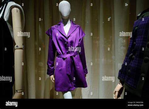 Madrid Spain 08th Dec 2022 Rayon Coat Displayed At The Antonio
