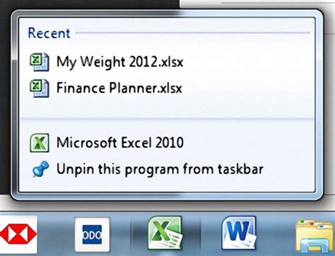 My Excel Jump List Stopped Adding Recent Files Helpful Colin