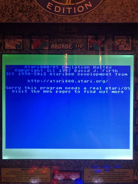 Ok Whenever I Try To Play An Atari 5200 Game I Get The Following Screen Is There Way To Fix