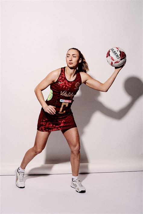 England Netball Women Eboni Usoro Brown And Jade Clarke Glamour Uk