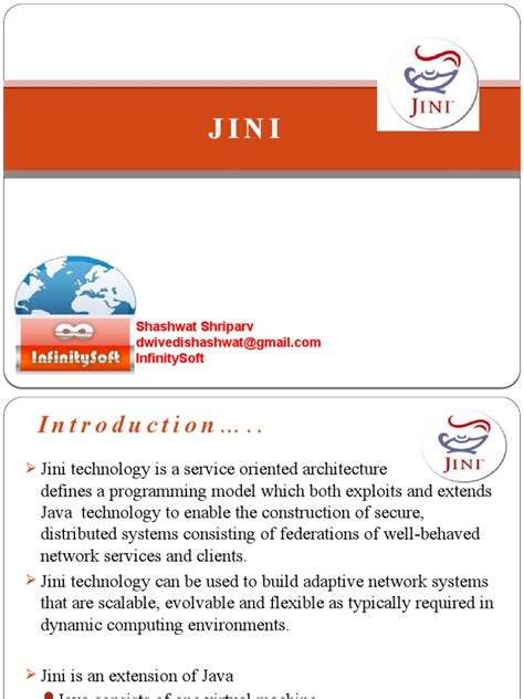 jini network technology pdf object computer science java