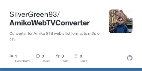 Github Silvergreen Amikowebtvconverter Converter For Amiko Stb