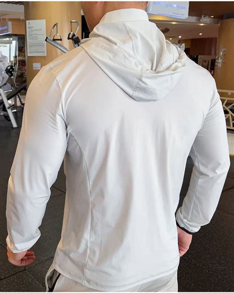 Spandex Comfy Mens Sports And Fitness Jacket Mens Fitness Apparel