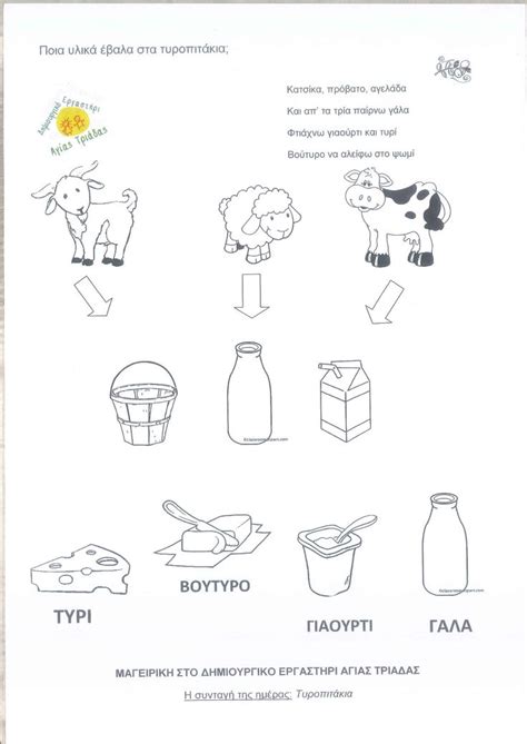ΤΥΡΟΠΙΤΑΚΙΑ φύλλο εργασίας 1 Words Word Search Puzzle Word Search