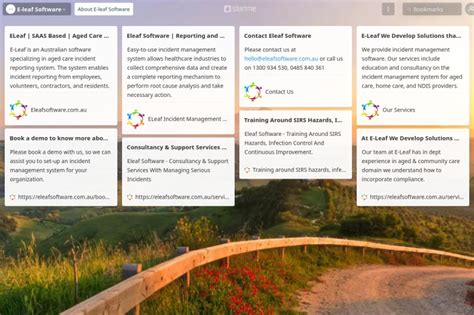 About E Leaf Software Startme