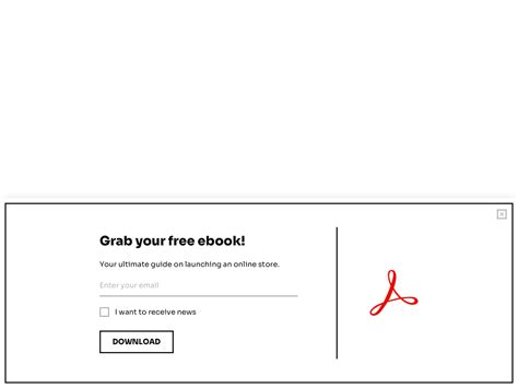 how to add a floating email capture form to your website