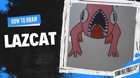 How To Draw LAZCAT Garten Of Banban Easy Step By Step With Leme YouTube