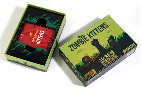 Zombie Exploding Kittens Card Game Društvena Igra S Kartama Novo