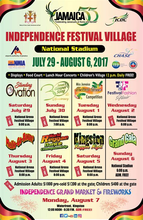 Jamaica 55 Main Events And Activities Celebrating Jamaicans Home And