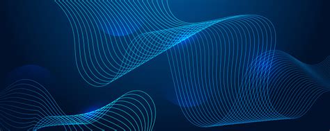 음파 설계의 현대 미래 과학 기술 추상 원 선은 물결 다채로운 보라색과 파란색 그라데이션은 진한 검은 색 배경에 고립되어 있습니다 3차원 형태에 대한 스톡 벡터 아트 및