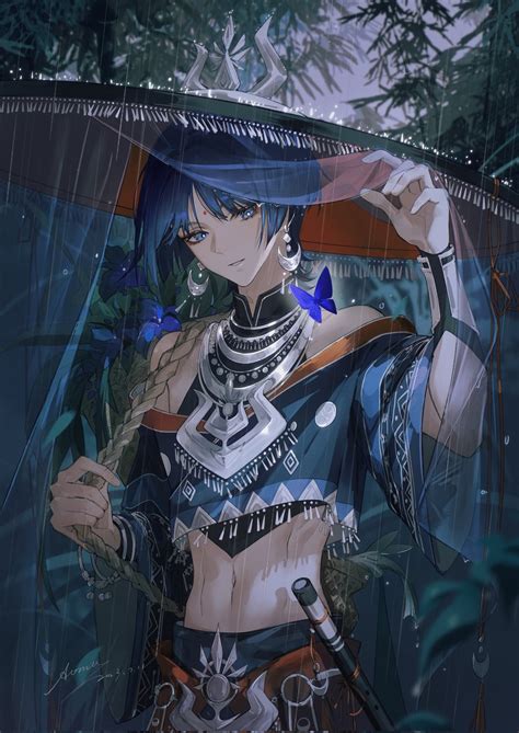 Scaramouche And Wanderer Genshin Impact Drawn By Aoma Xuanzexuexi