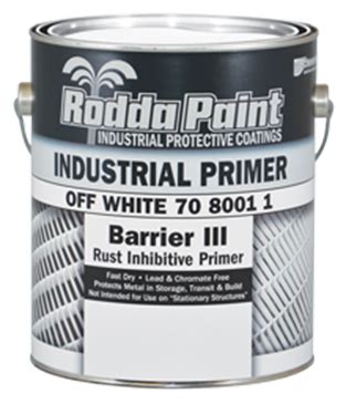 Barrier III Metal Primer Rodda Paint