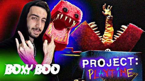 پاپی پلی تایم انلاین اما باکسی بو شدیم Project Playtime 🤫 Youtube