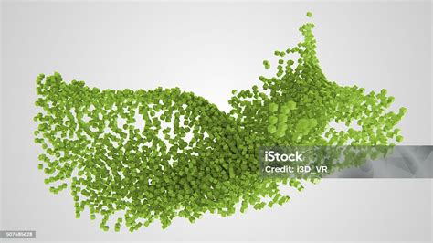 초록색입니다 혼란스러운 추상적임 직육면체 배경기술 3d 일러스트 0명에 대한 스톡 사진 및 기타 이미지 0명 3차원 형태 가벼운 Istock