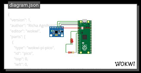 Gesture Controlled Led System Wokwi Esp32 Stm32 Arduino Simulator