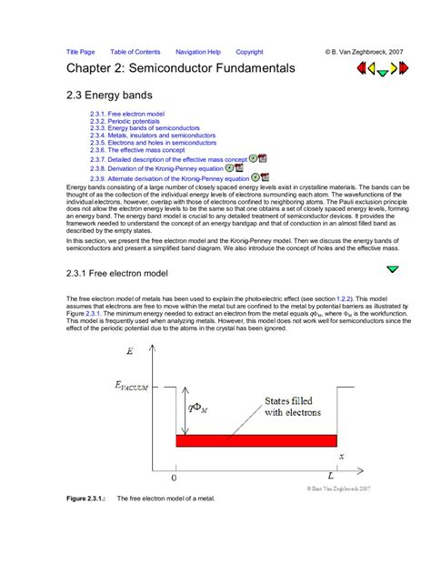 semiconductor fundamentals pdf band gap electron hole