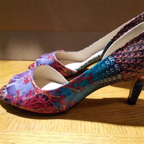 Peter Kaiser Shoes Peter Kaiser Jamala Peep Toe Shoes Multicolour