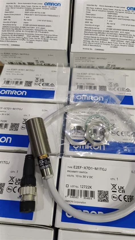 Omron Proximity Switches At Best Price In Ahmedabad By Shiv Trading Co