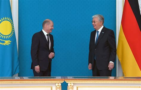 Kazakh Leader Urges Scholz To Support Chinas Peace Plan For Ukraine