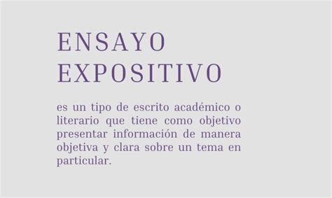 Ensayo Expositivo Qué Es Características Y Ejemplos ️