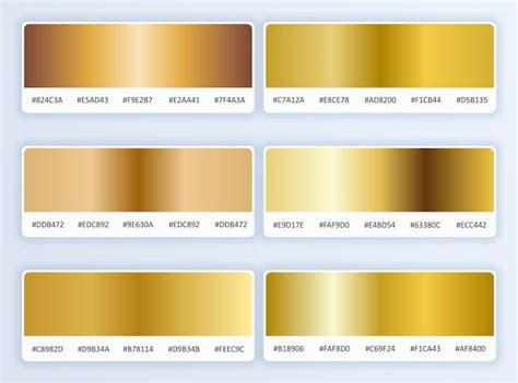Ealistic Elegant Shiny Metallic And Gold Gradient Illustration Shiny Golden Metallic Foil