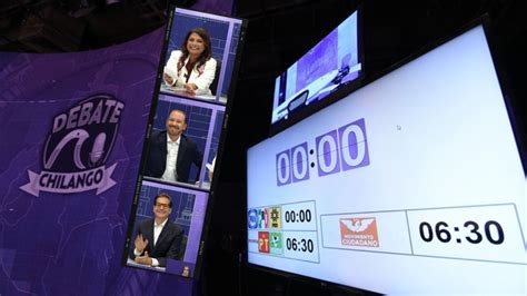 ¿a Qué Hora Inicia El Tercer Debate Chilango Entre Brugada Taboada Y
