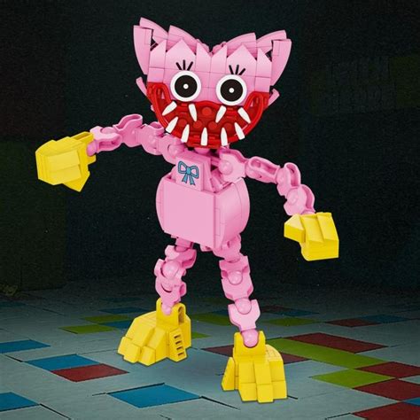 Poppy Playtime Kissy Missy Building Set 240 Peças Montagem Divertida