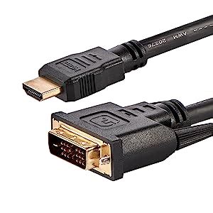 StarTech 6ft HDMI To DVI Cable HDMI To DVI D Cord HDMI DVI