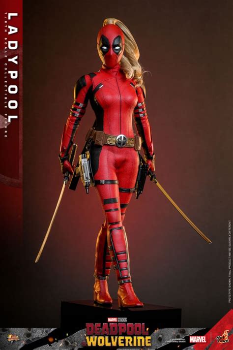 Deadpool And Wolverine Ladypool 1 6 Scale Collectable Action Figure